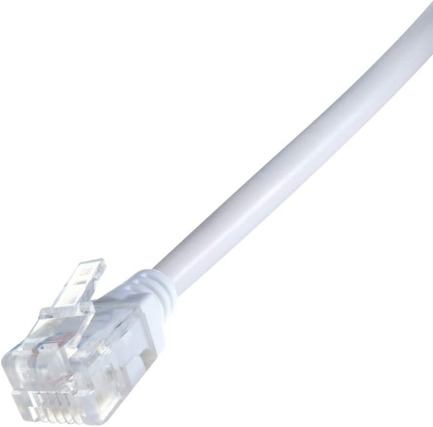 Connekt Gear 10m ADSL Broadband High Speed Modem Cable RJ11 Male to ...