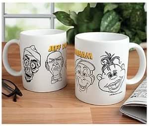 Amazon.com | 1 X Jeff Dunham Coffee Mug - Achmed, Walter, Peanut ...