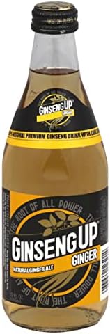 Ginseng Up Ginger Flavor Healthy Energy Drink, 12 Ounce (Pack of 1 ...