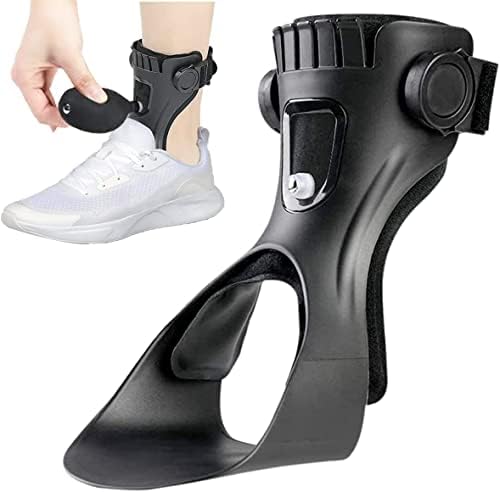 Furlove AFO Drop Foot Brace - Upgraded Medical Foot Up Ankle Foot ...
