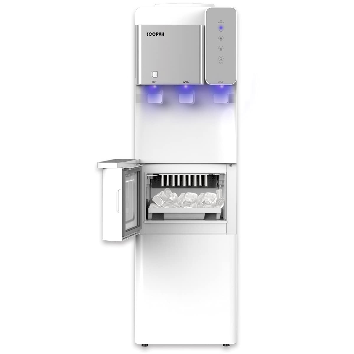 SOOPYK Water Cooler Dispenser with Ice Maker | Top Loading Water ...