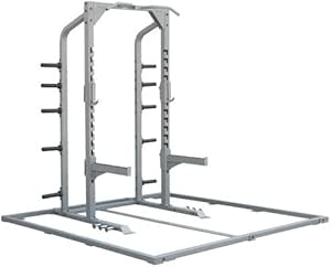 Amazon.com: Champion Barbell Half Rack With Lifting Platform : Sports ...
