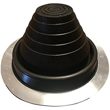 EAGLE 1 EPDM Flexible Roofing Pipe Flashing Boots - On Site Adjustable ...