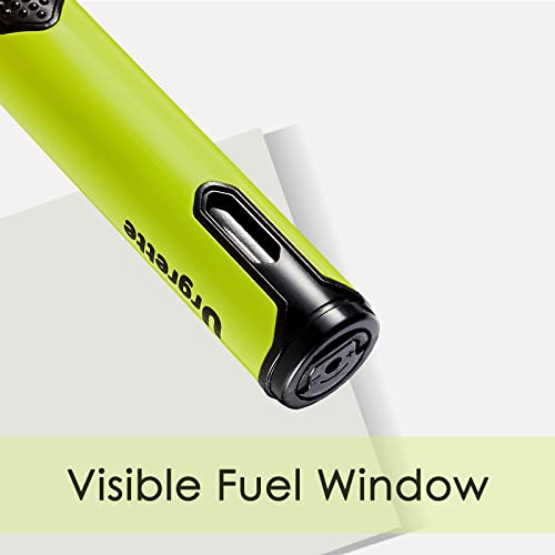 Urgrette Spring Colors 2 Pack Butane Torch Lighter, 6-inch Refillable Pen Lighter Jet Flame ...