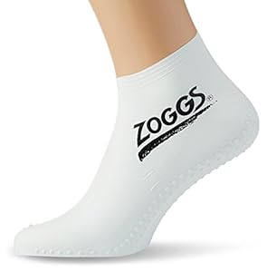 Zoggs Latex Pool Socks - Assorted (White / navy): Amazon.co.uk: Sports ...