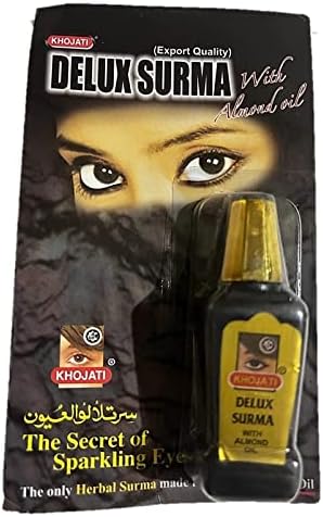 Premium Black Surma, 100% Natural Black surma, Smudgeproof and ...