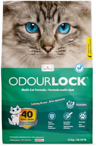 Intersand Odourlock Scented Cat Litter, Calming Breeze 12 kg price in ...