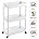 3 Tier Slim Storage Cart Mobile Shelving Unit Organizer Slide Out ...