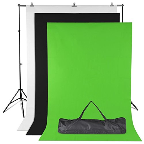 Amzdeal Photography Backdrop Stand Kit Adjustable Photo Studio - Want ...