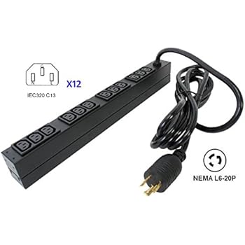 Amazon.com: APC Basic Rack-Mount PDU - T - AP9568: Office Products