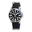 Amazon.com: Hamilton Khaki Navy Black Dial Stainless Steel Men's Watch ...