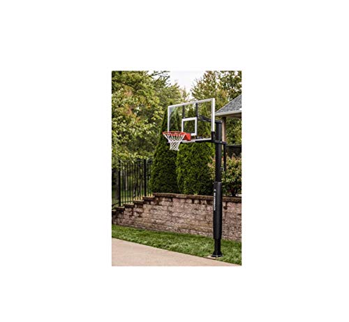 Silverback 60" In-Ground Basketball System with Adjustable-Height ...