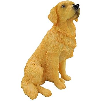 Amazon.com: Sandicast Large Life Size Golden Retriever Sculpture ...