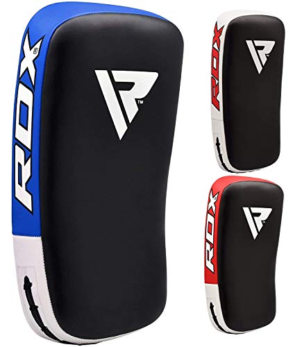 RDX Muay Thai Pad for Training, Curved Kickboxing Kicking Strike Shield, Coaching Kick Boxing ...