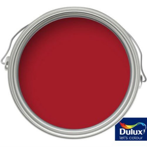 Dulux Endurance Salsa Red - Matt Emulsion Paint - 50ml Tester: Amazon ...