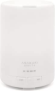 Amazon.com: ASAKUKI 300ML Essential Oil Diffuser, Quiet 5-in-1 Premium Humidifier, Natural Home ...