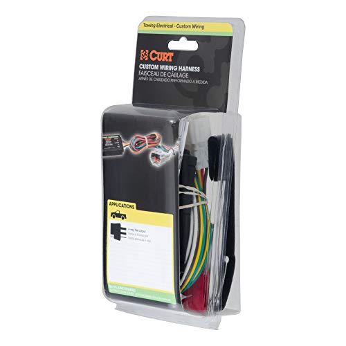 CURT 56158 Vehicle-Side Custom 4-Pin Trailer Wiring Harness, Fits ...