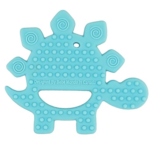 Dinosaur Toys Baby Teething Toys Teether with Pacifier Clip for Infant ...