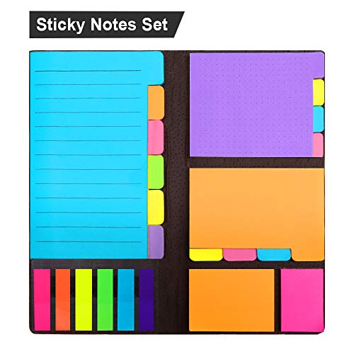 Amazon.com : Divider Sticky Notes Set, Prioritize with Color Coding, 60 ...