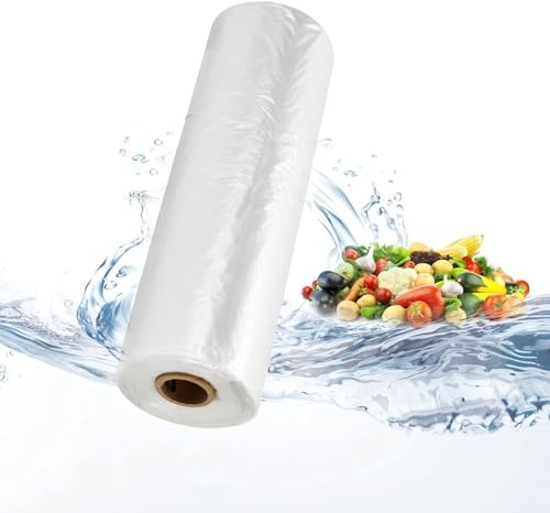 AMD Nexus Polythene Bags on a Roll Fruit Vegetable Clear Plastic ...
