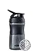 Amazon.com: BlenderBottle SportMixer Tritan Grip Shaker Bottle, Black/Black, 28-Ounce: Kitchen ...
