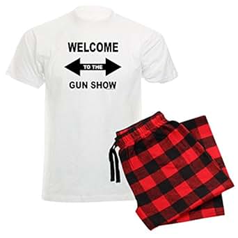 Amazon.com: CafePress-Welcome to the gun show Men's Light Pajamas ...