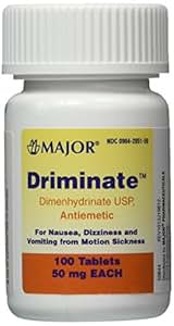 Amazon.com: Driminate Generic for Dramamine Motion Sickness 50 mg Anti ...