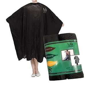 Amazon.com : 100 Disposable hair salon capes, Waterproof hairdressers ...