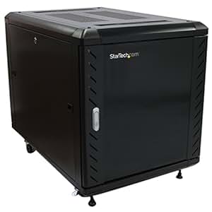 Amazon.com: StarTech.com Portable Server Rack Cabinet - 12U Server Rack ...