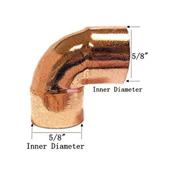 Mueller/ B&K MH04003 SHORT Cut TYPE M Rigid Copper PIPE - Pipe Fittings ...