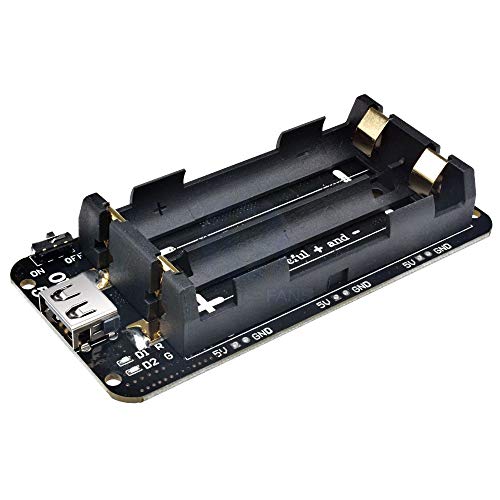 Dual Double 18650 Lithium Battery Shield V8 Mobile Power Expansion ...