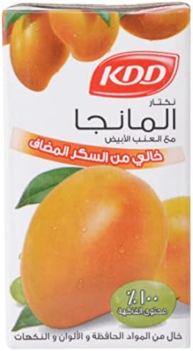 Kdd Long Life Mango Juice, 18 X 125 ml, Pack of 1 price in Saudi Arabia ...