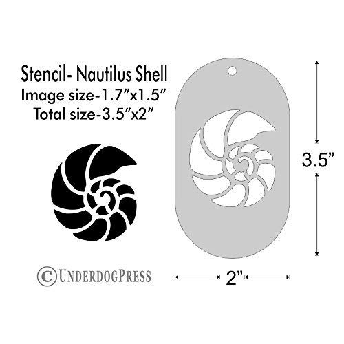 Nautilus Shell Stencil