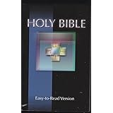 Holy Bible: Easy To Read ; ERV Large Print Navy Blue Flexcover 2012 ...