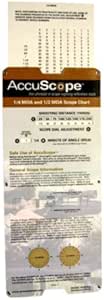 Amazon.com : AccuScope 1/4" and 1/2" M.O.A. Scope Chart : Rifle Scopes ...