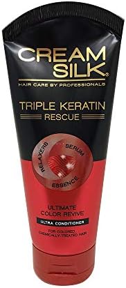 Cream Silk Triple Keratin Rescue, Ultimate Color Revive, 150ml/5.07 fl ...