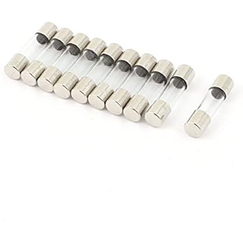 uxcell 10Pcs 250V 0.2A 200mA Quick Fast Blow Glass Fuses Tubes 5mm x 20mm - - Amazon.com