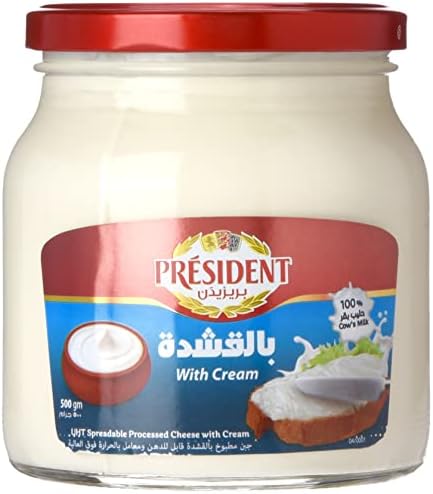 President Cream Cheese Jar, 500g - Pack of 1 price in Saudi Arabia ...