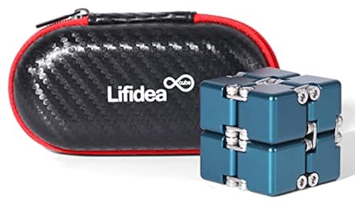Lifidea Aluminum Alloy Metal Infinity Cube Fidget Cube (6 Colors ...