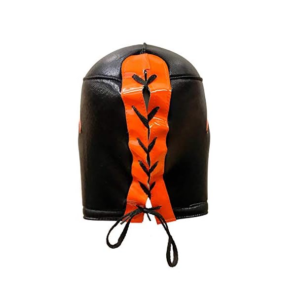 SOMBRA Adult Lucha Libre Wrestling Mask (pro-fit) Costume Wear - Black ...