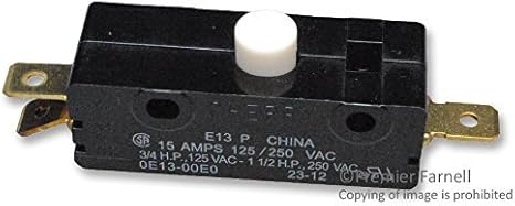 Amazon.com: Basic / Snap Action Switches SPDT 15A QC TERM (1 piece ...