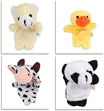 Gearmax 10 Different Types of Finger Puppets Hand Puppets in the Shapes ...