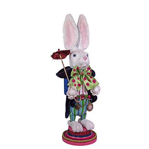 Kurt S. Adler 18″ Hollywood White Rabbit Nutcracker - Home-Tips.co