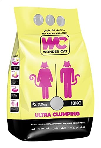Wonder Cat Ultra-Clumping Cat Litter with Baby Powder Scent - 10 kg ...