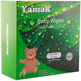 YAMAK Baby Wipes hands and mouth, all parts of the body Wet wipes, soft ...