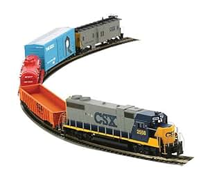 Amazon.com: Athearn HO Scale Train Set Iron Horse Express CSX: Home ...