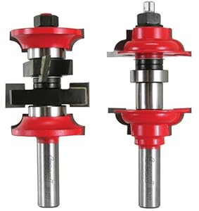 Freud 99-277 2 Piece Entry Door Router Bit System 2" & 2-1/4" Doors ...