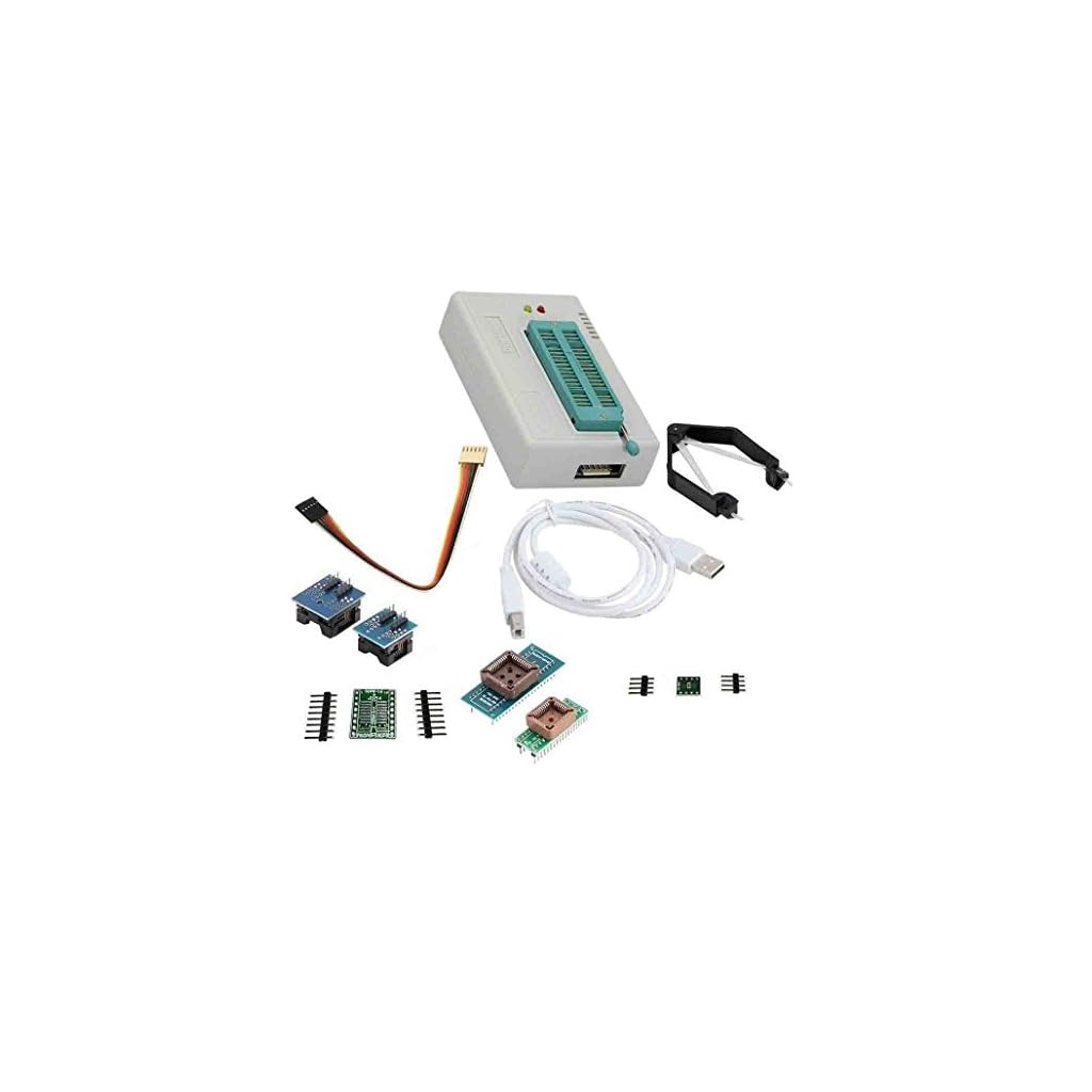 LAQIYA-TL866-Plus-Programmer-USB-EPROM-Flash-BIOS-Programmable-Logic-Circuits-6-Adapters-Socket ...