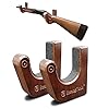 Hardwood Gun Rack for Rifle Shotgun Bow, Solid Wood Wall Mount Hold Up ...