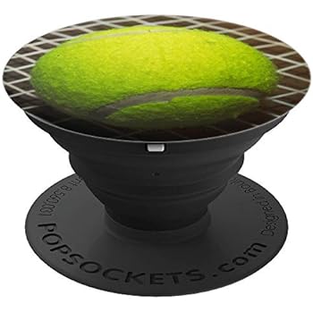 Amazon.com: Tennis ball Pop Socket on a tennis racket - PopSockets Grip ...